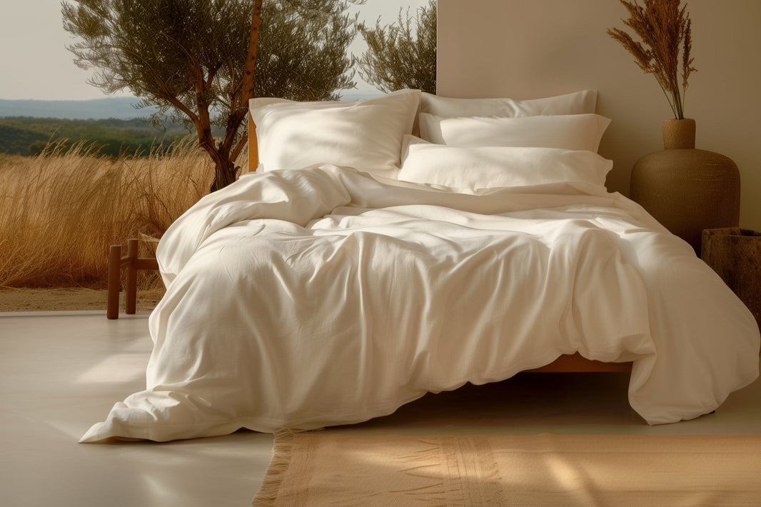 Organic Bed Sheets – 100% Natural Cotton Sheet Sets – Comfort Pure