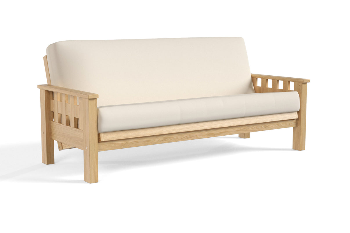 Aries Eco-Friendly Beech Wood Futon Sofa Bed Frame – Comfort Pure