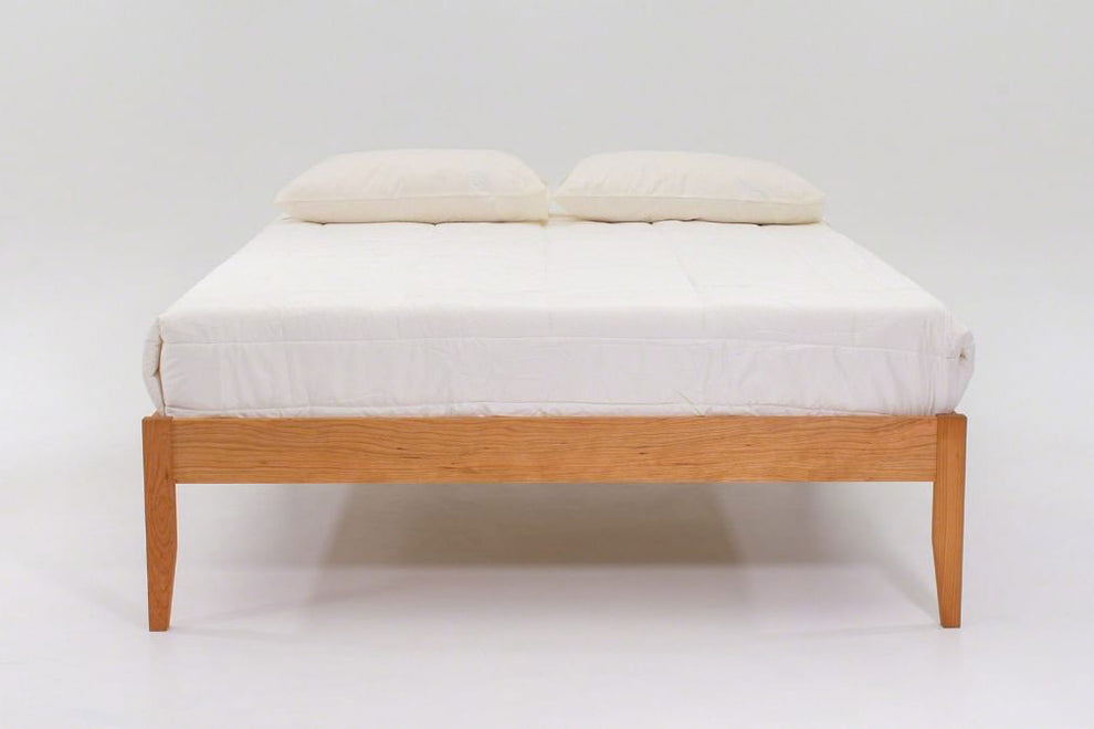 Basic Platform Bed - Solid Cherry Wood – Comfort Pure