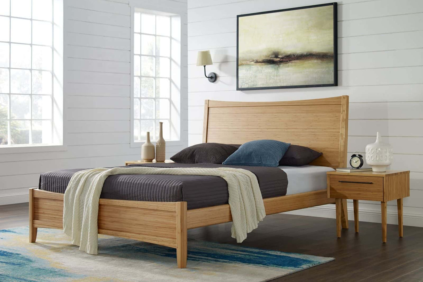 Willow Platform Bed - Sustainable Bamboo & Eco-Friendly – Comfort Pure