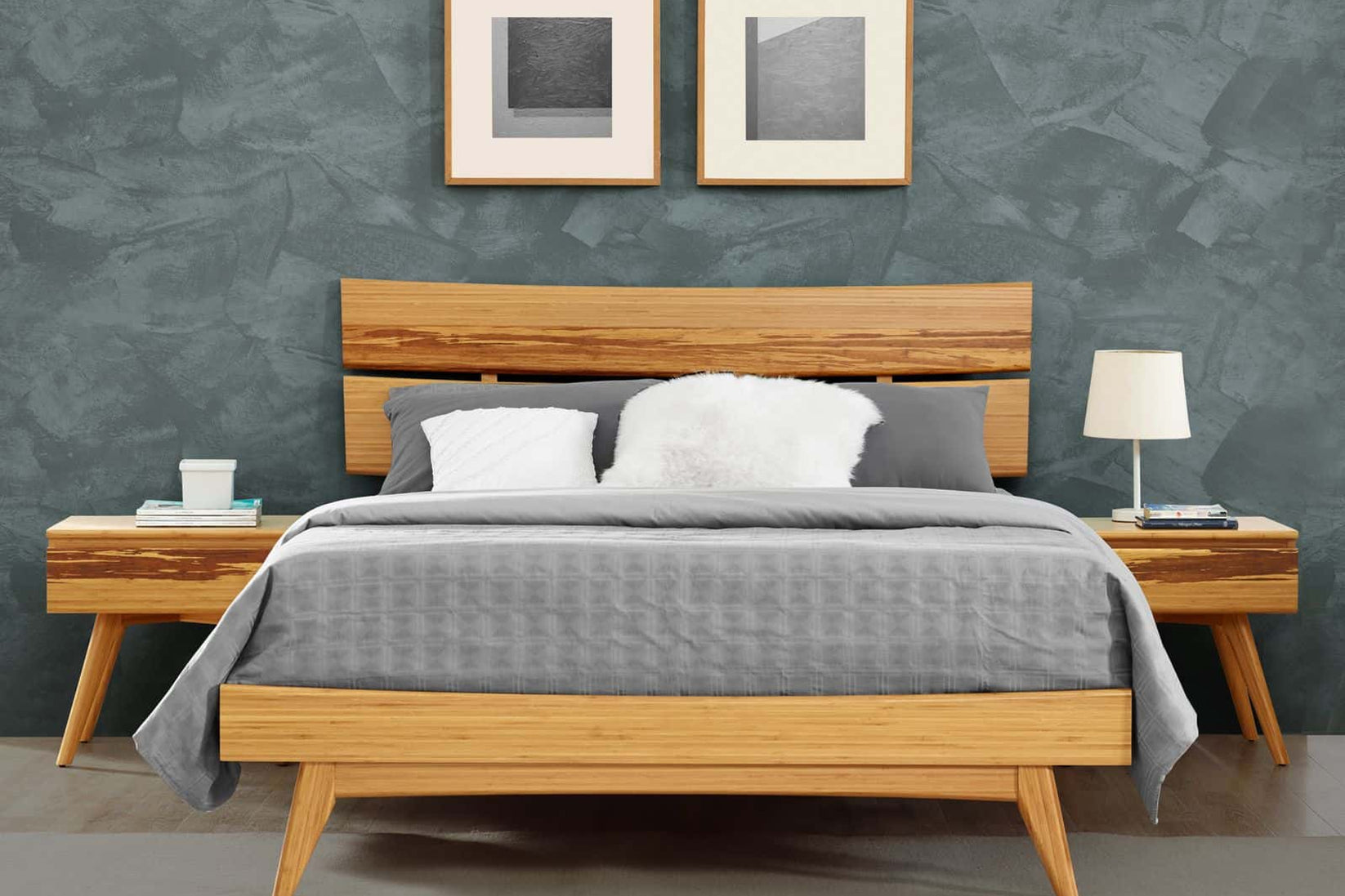 Azara Platform Bed - Sustainable Bamboo & Eco-Friendly – Comfort Pure