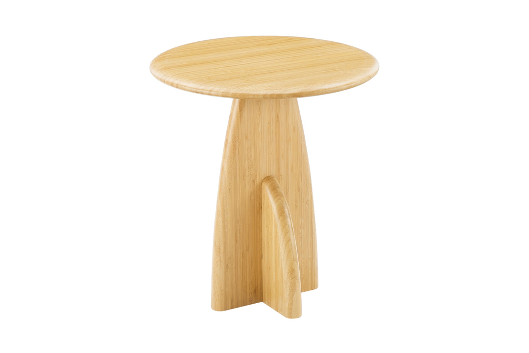 Zephyr Side Table - Sustainable Bamboo – Comfort Pure