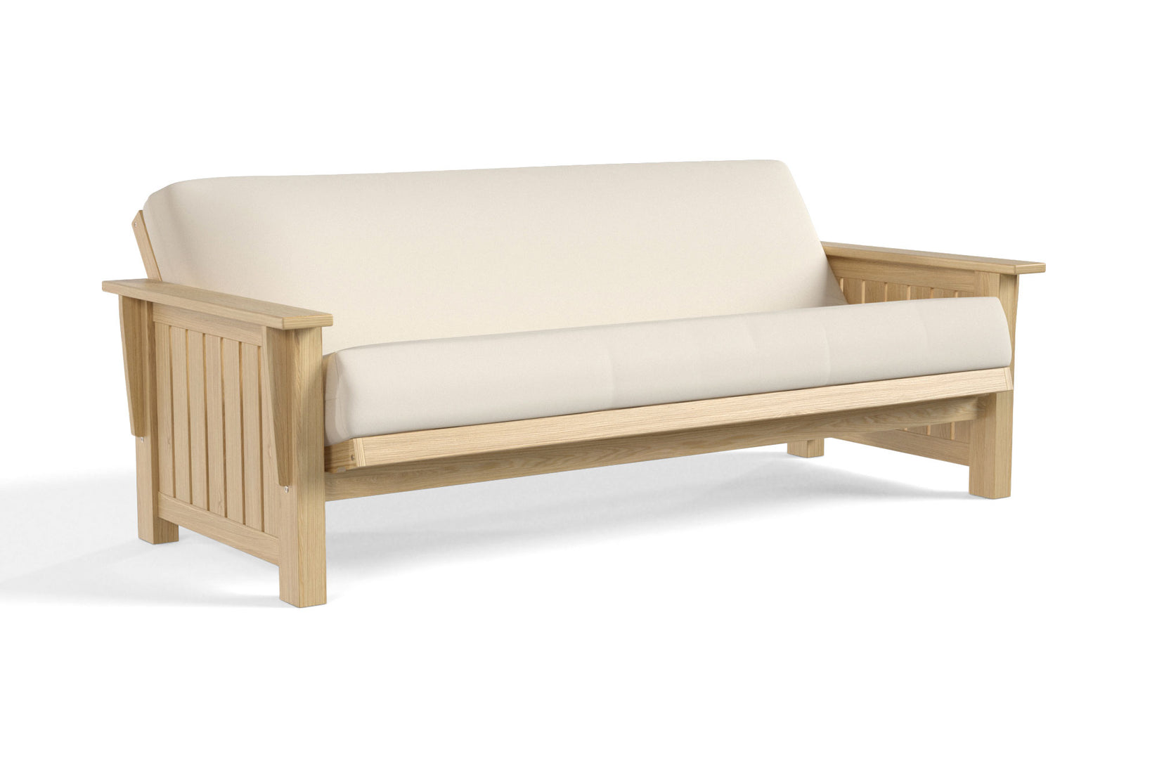 Libra Eco-Friendly Beech Wood Futon Sofa Bed Frame – Comfort Pure
