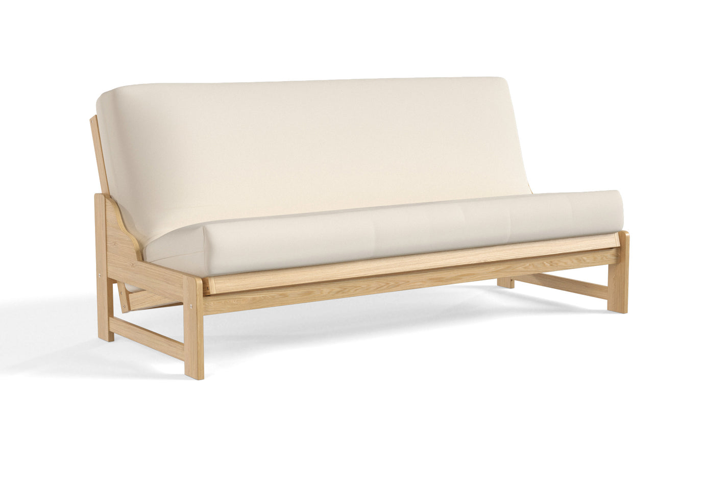 Virgo Eco-Friendly Beech Wood Futon Sofa Bed Frame – Comfort Pure