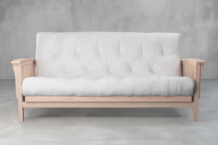 Classic Amish Natural Futon Frame – Solid Oak, Handcrafted in the USA ...