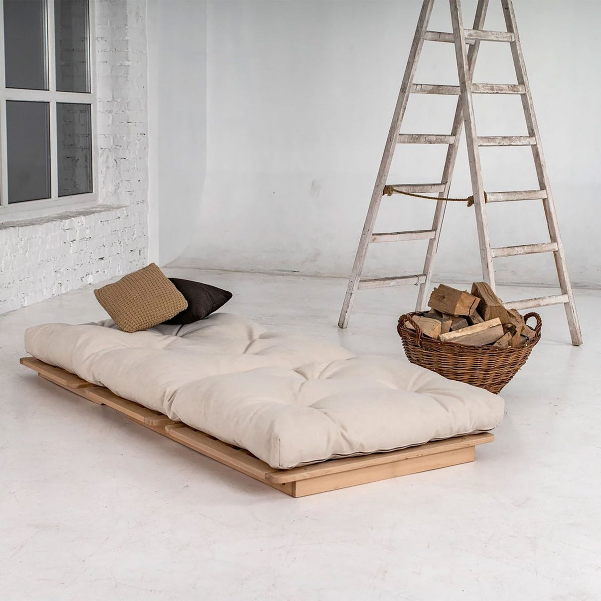 Tri-Fold Twin Futon Frame – Space-Saving, Durable & Easy to Use ...